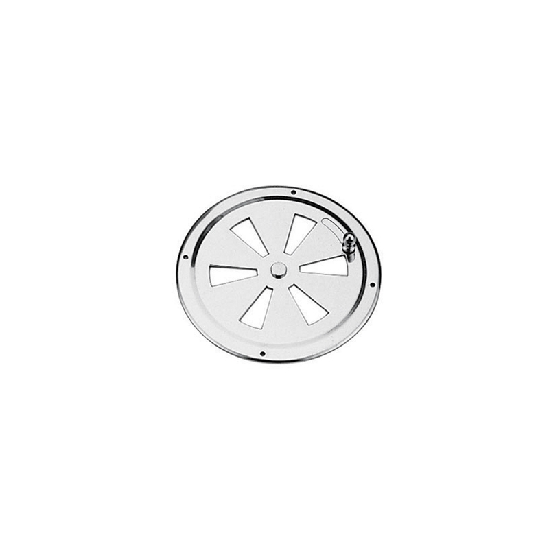 Grille ronde Inox 304 Ø 127 mm - PROMO BATEAU