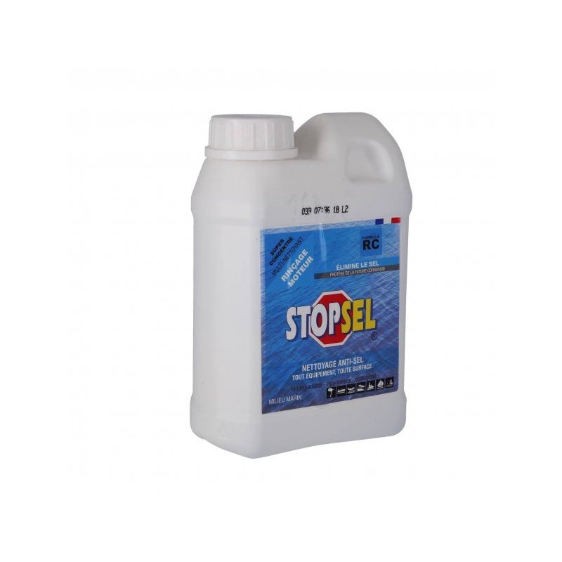 Stopsel 1 litres RC - Anti Sel rinçage moteur - PROMO BATEAU