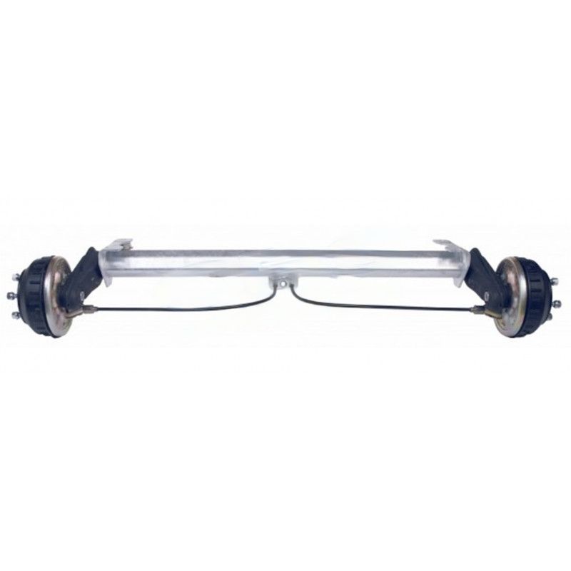 Essieu 900 KG freiné ALKO EAB 1400mm en 4x130 mm - PROMO BATEAU
